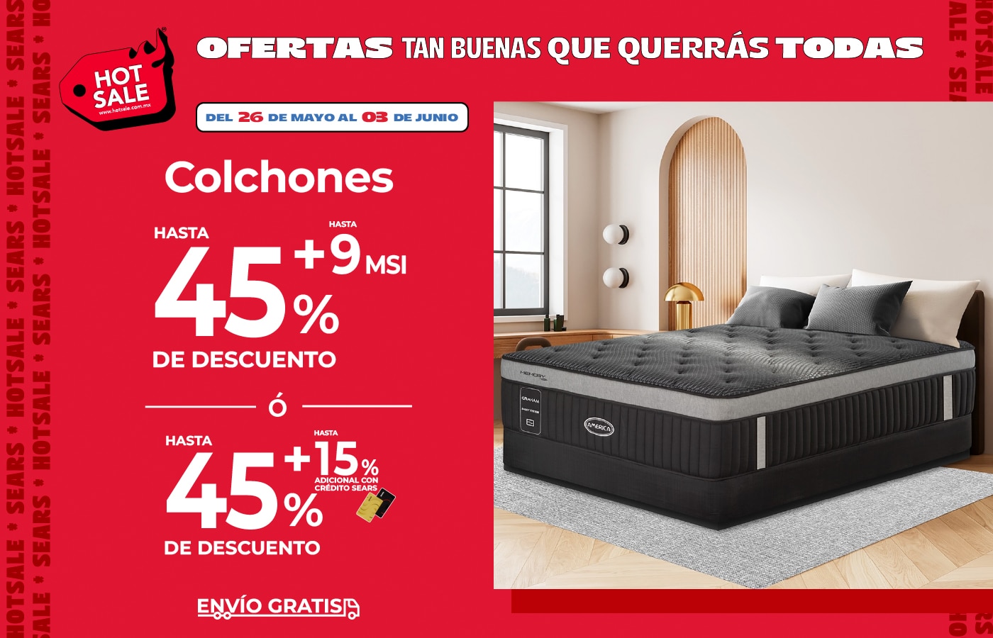 🛏️ Colchones: Todos los tamaños y marcas | Hasta 40%OFF